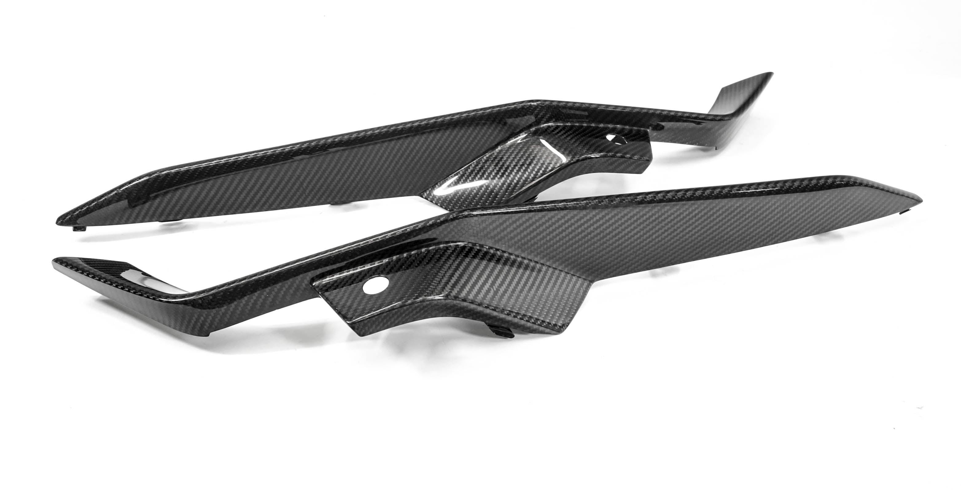 C8 Z06 Carbon Fiber LG591 Front Bumper Upper Grill Deflectors - EXCLUS ...