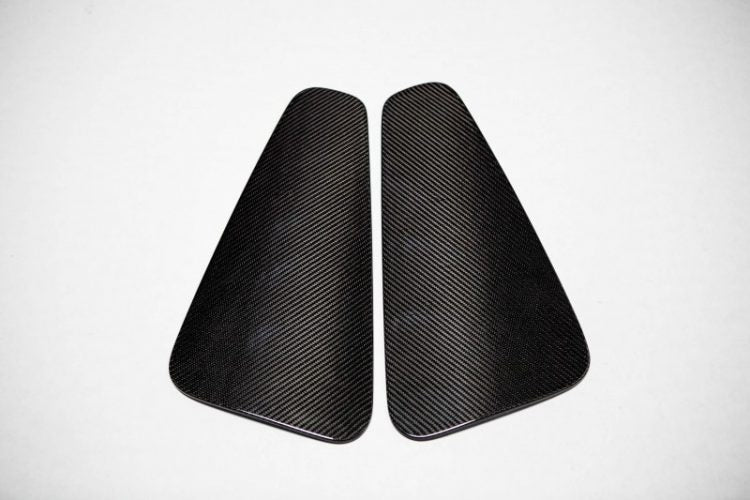 2010-2014 Mustang Carbon Fiber Window Covers - TRUFIBER – TRUFIBER.COM