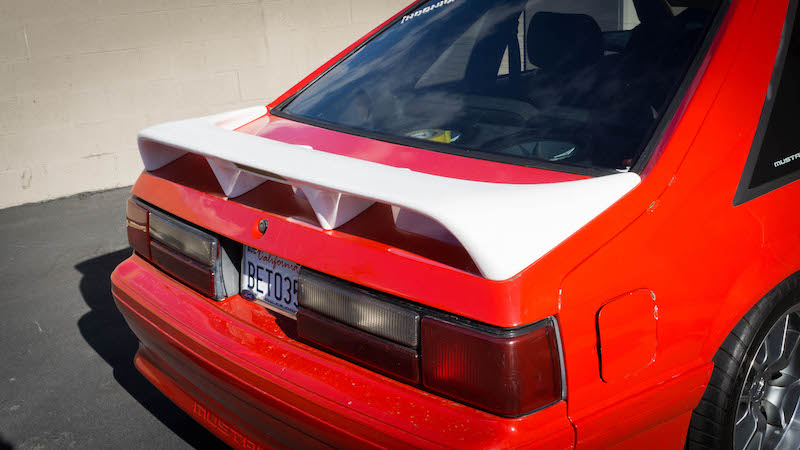 Steeda Fox Body Mustang Rear Aero Spoiler (79-93), 307 0002, 60% OFF